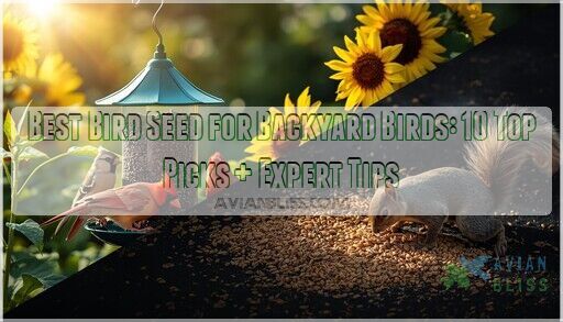 Best Bird Seed for Backyard Birds: 10 Top Picks + Expert Tips