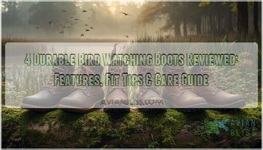 4 Durable Bird Watching Boots Reviewed: Features, Fit Tips & Care Guide