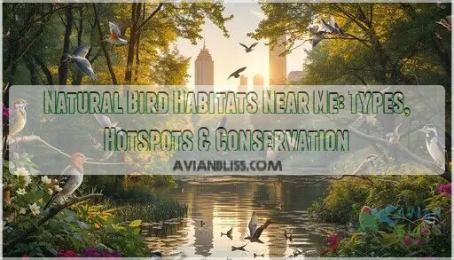 Natural Bird Habitats Near Me: Types, Hotspots & Conservation