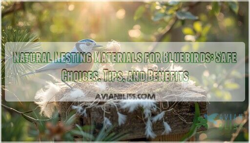 Natural Nesting Materials for Bluebirds: Safe Choices, Tips, and Benefits