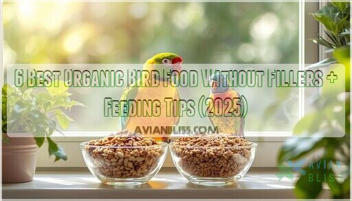 6 Best Organic Bird Food Without Fillers + Feeding Tips (2025)