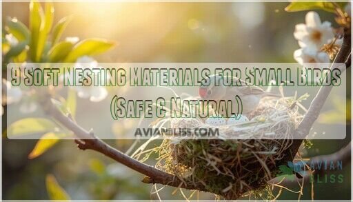 9 Soft Nesting Materials for Small Birds (Safe & Natural)