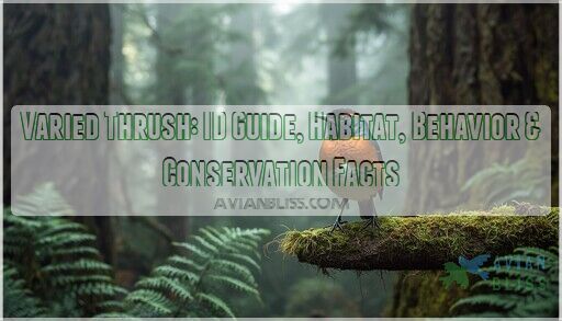 Varied Thrush: ID Guide, Habitat, Behavior & Conservation Facts