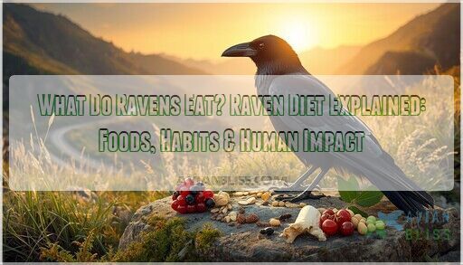 What Do Ravens Eat? Raven Diet Explained: Foods, Habits & Human Impact
