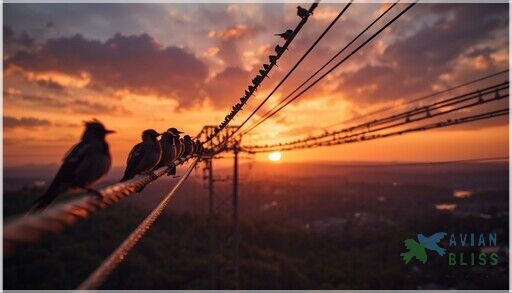 Why Do Birds Sit on Power Lines? Safety, Warmth & Perching Explained