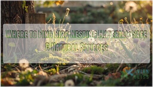 Where to Find Bird Nesting Material: Safe & Natural Sources