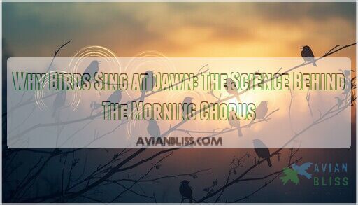 Why Birds Sing at Dawn: The Science Behind The Morning Chorus