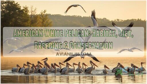 American White Pelican Habitat Diet Breeding And Conservation