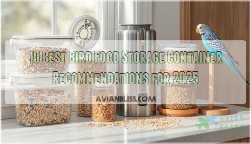 10 Best Bird Food Storage Container Recommendations for 2025