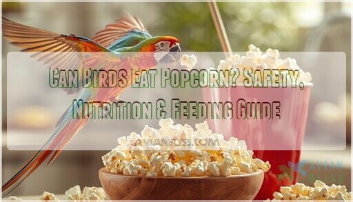 Can Birds Eat Popcorn? Safety, Nutrition & Feeding Guide