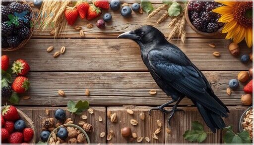 What Do Crows Eat? Diet, Foraging, and Safe Feeding Tips