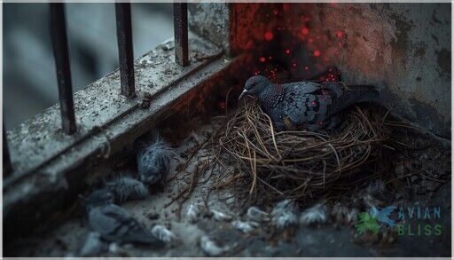 Pigeon Nests: What They Look Like, Where They Build & How to Deter