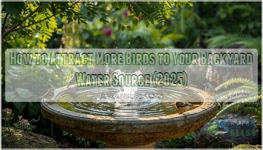 How to Attract More Birds to Your Backyard Water Source (2025)