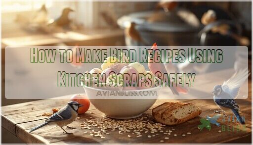 How to Make Bird Recipes Using Kitchen Scraps Safely