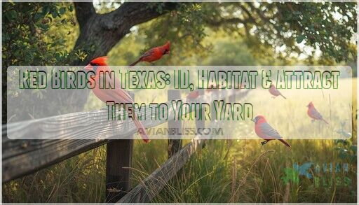 Red Birds in Texas: ID, Habitat & Attract Them to Your Yard