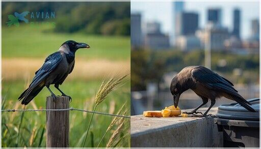 What Do Crows Eat? Diet, Foraging, and Safe Feeding Tips