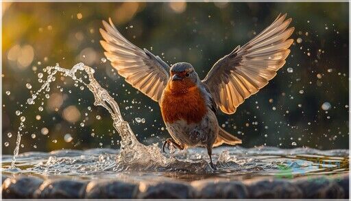 Why Birds Splash in Shallow Water: Health, Behavior & Care Tips
