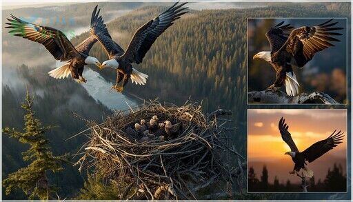 Bald Eagle Nest: Structure, Location, Size & Nesting Behavior