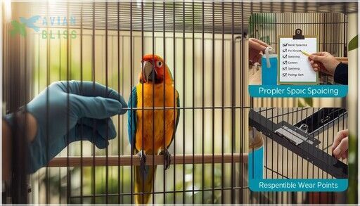 Bird Cage Bar Spacing Guide: Safety, Sizing & Best Practices