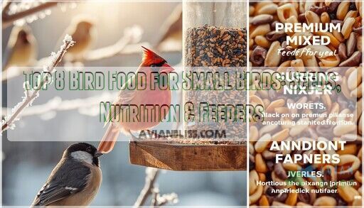 Top 8 Bird Food for Small Birds: Seeds, Nutrition & Feeders