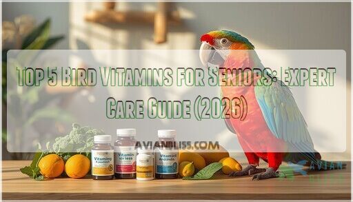 Top 5 Bird Vitamins for Seniors: Expert Care Guide (2026)