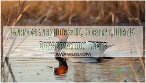 Canvasback Duck: ID, Habitat, Diet & Conservation Facts