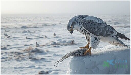 Gyrfalcon: Arctic Raptor's Habitat, Behavior & Conservation