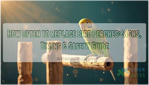 How Often to Replace Bird Perches: Signs, Timing & Safety Guide