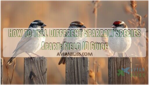 How to Tell Different Sparrow Species Apart: Field ID Guide