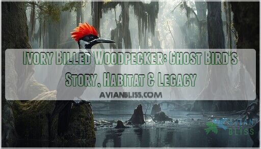 Ivory Billed Woodpecker: Ghost Bird's Story, Habitat & Legacy