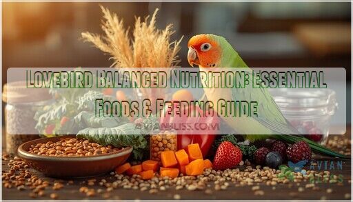 Lovebird Balanced Nutrition: Essential Foods & Feeding Guide
