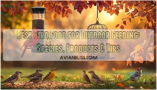 Best Bird Food for Outdoor Feeding: Species, Products & Tips