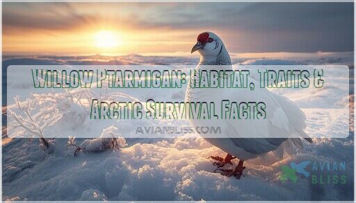 Willow Ptarmigan: Habitat, Traits & Arctic Survival Facts
