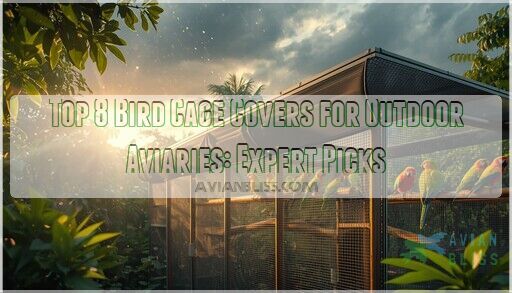 Top 8 Bird Cage Covers for Outdoor Aviaries: Expert Picks
