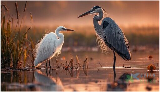 Egret Vs Heron: Key Differences in ID, Habitat & Behavior