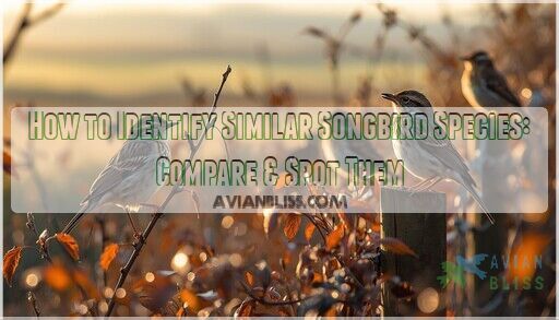 How to Identify Similar Songbird Species: Compare & Spot Them