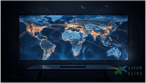 Songbird Migration Pattern Maps: Read, Track & Protect Routes