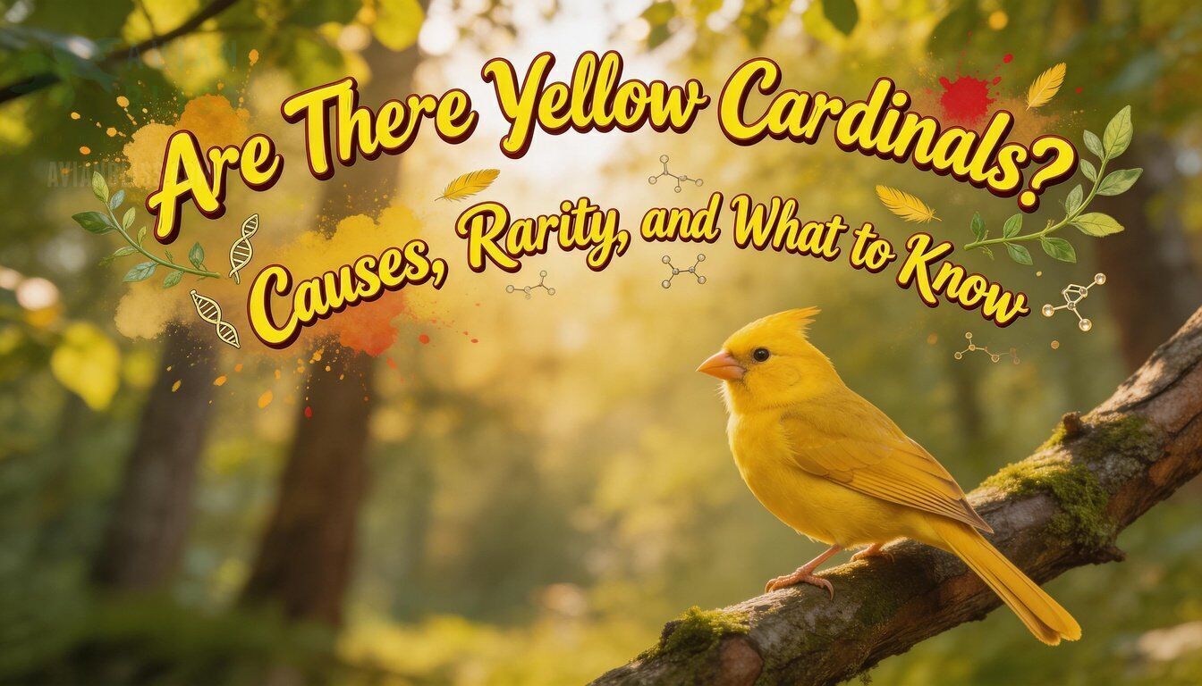 Are There Yellow Cardinals? Causes, Rarity, and What to Know