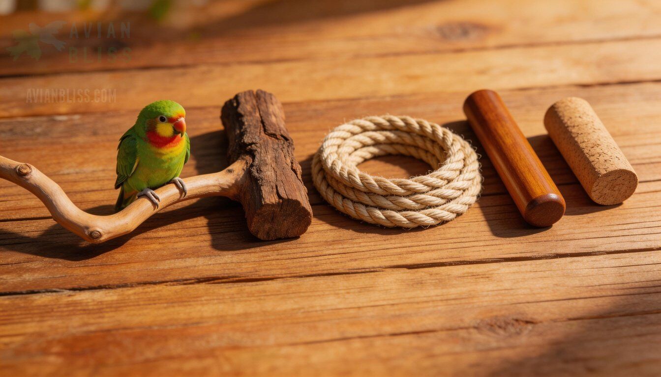 Bird Perches for Beginners: Types, Placement & Care Tips