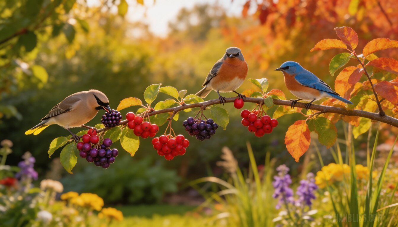 Best Native Berry Bushes for Birds: Year-Round Habitat Guide