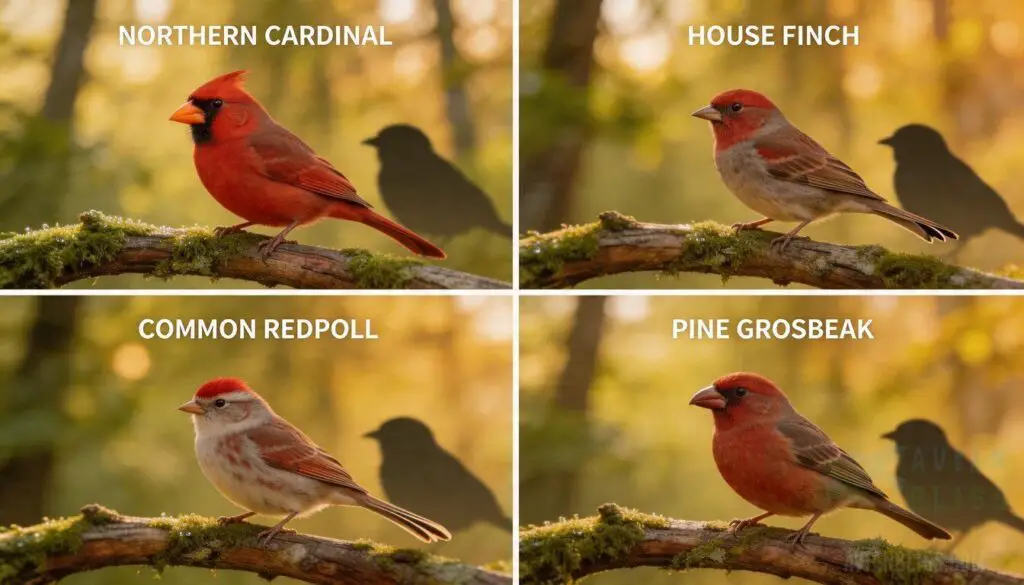 Small Birds With Red Heads: Species, ID Tips & Where to Spot