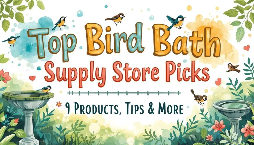 Top Bird Bath Supply Store Picks: 9 Products, Tips & More