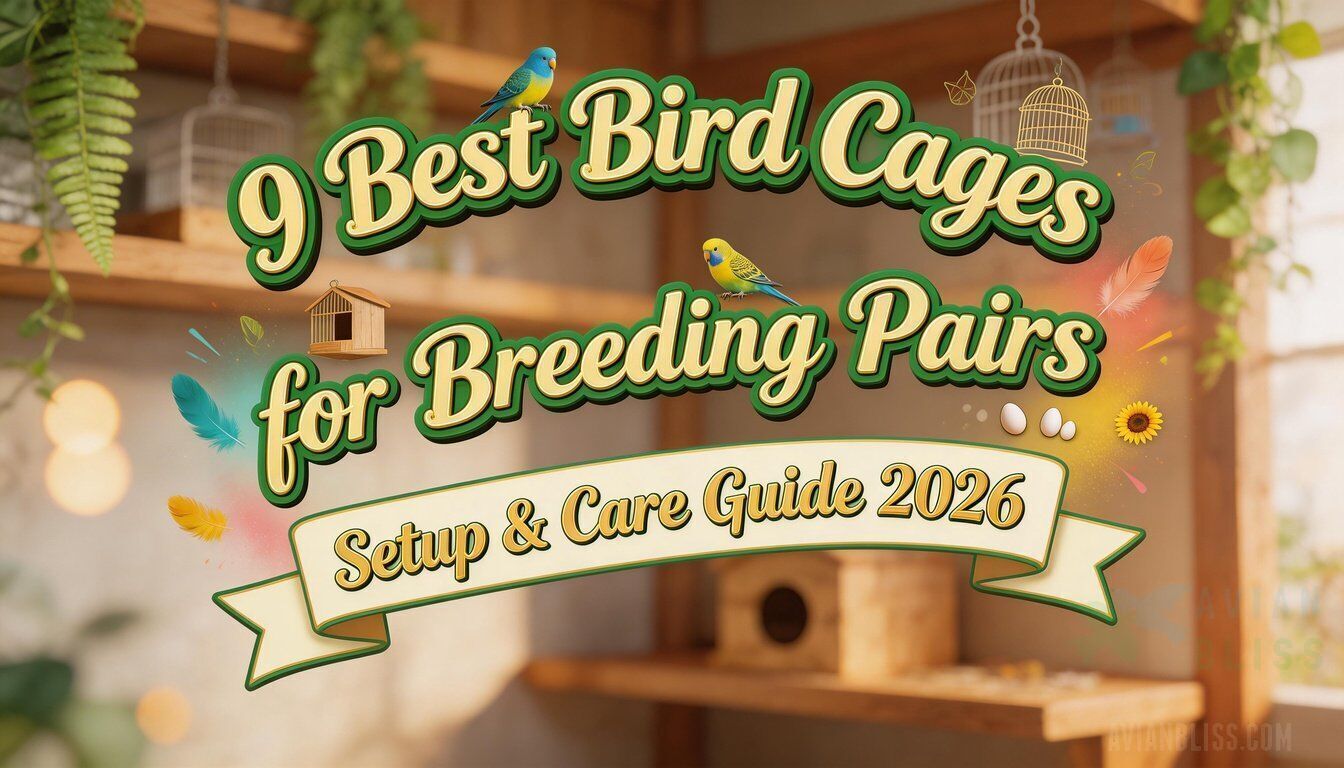 9 Best Bird Cages for Breeding Pairs: Setup & Care Guide 2026