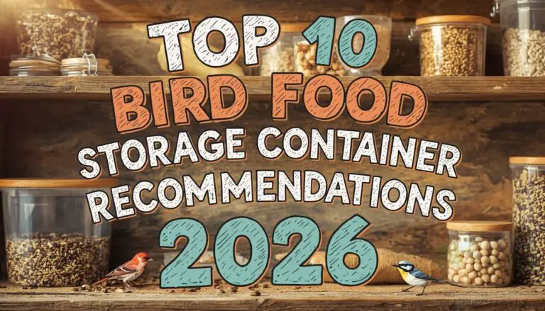 Top 10 Bird Food Storage Container Recommendations for 2026