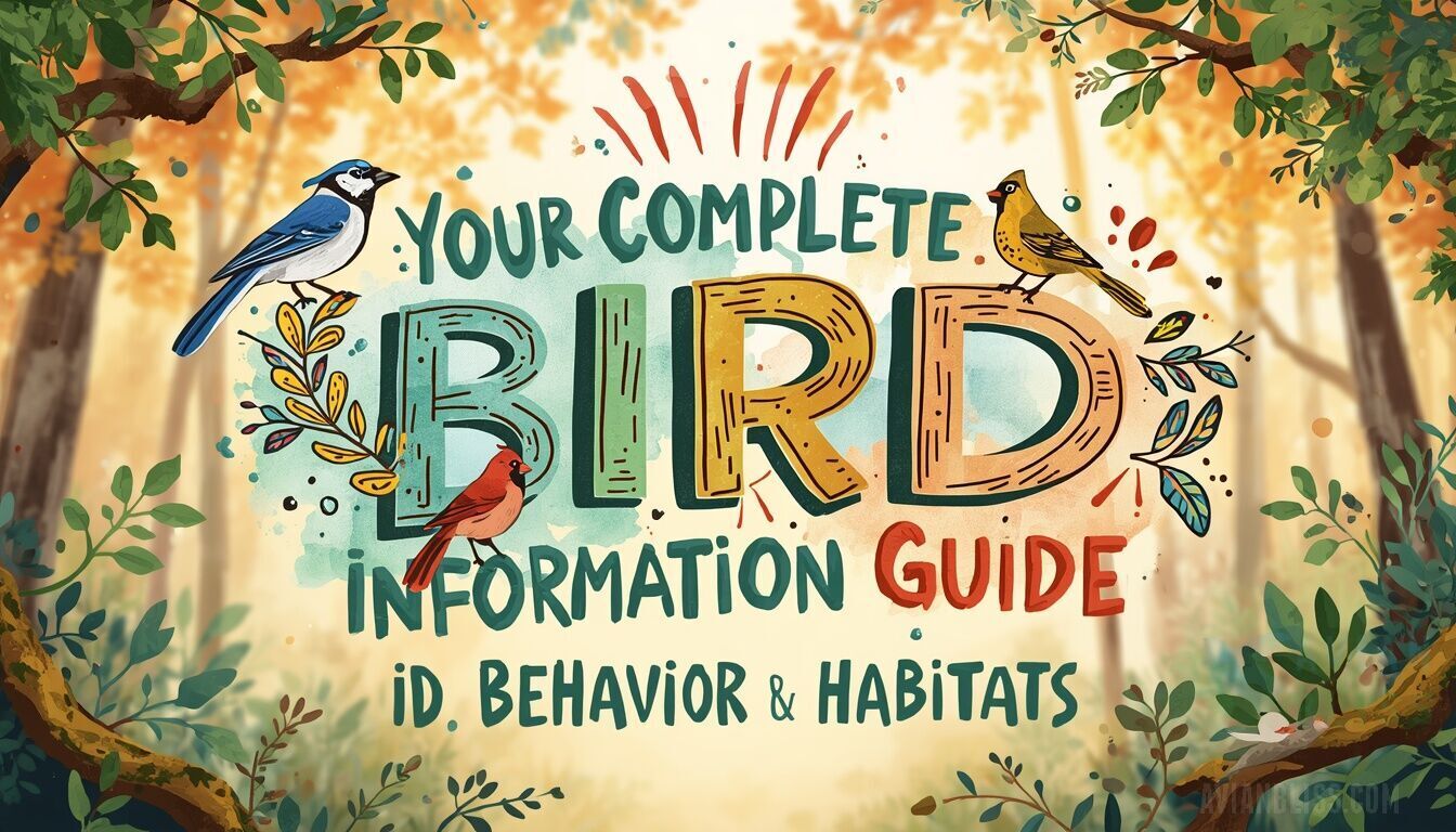 Your Complete Bird Information Guide: ID, Behavior & Habitats