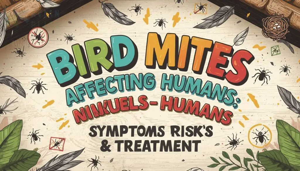 Bird Mites Affecting Humans: Symptoms, Risks & Treatment