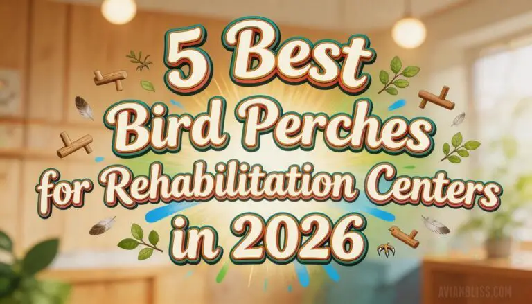 5 Best Bird Perches for Rehabilitation Centers in 2026