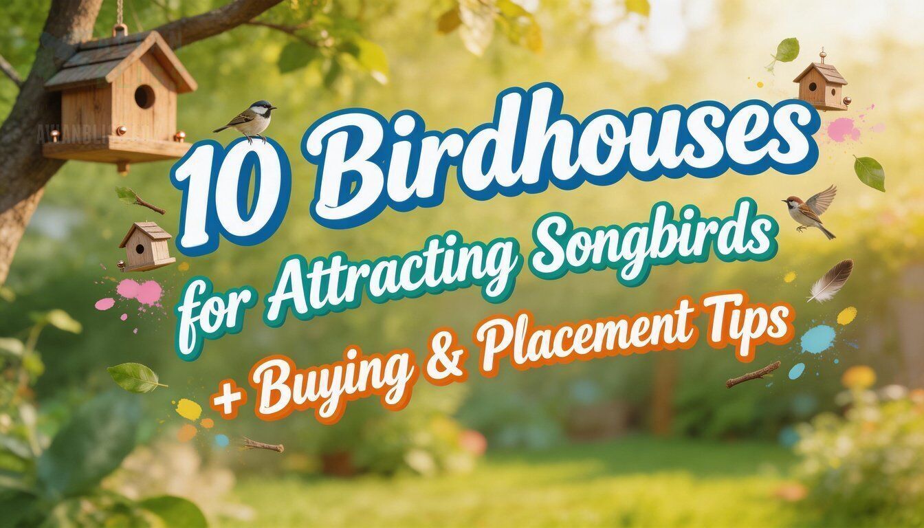 10 Birdhouses for Attracting Songbirds + Buying & Placement Tips