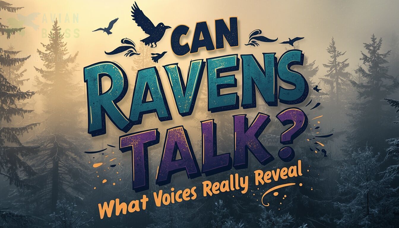 Can Ravens Talk? What Their Voices Really Reveal
