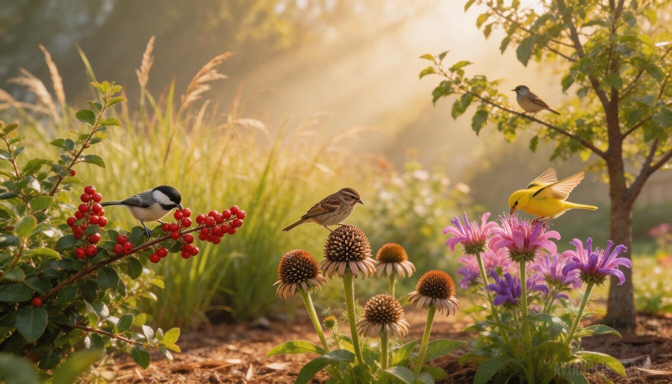 Best Native Plants for Birds: Trees, Shrubs, Flowers & More